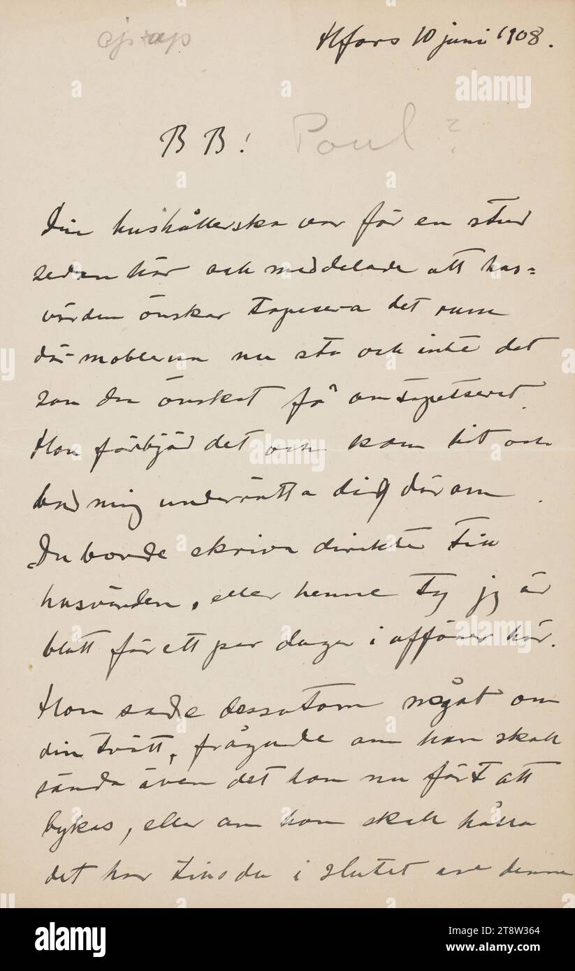 Paul simberg 10 6 1908 hi-res stock photography and images - Alamy