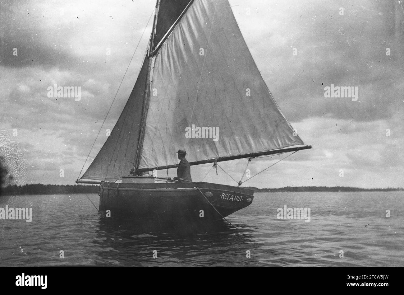 Restored old boat Black and White Stock Photos & Images - Alamy