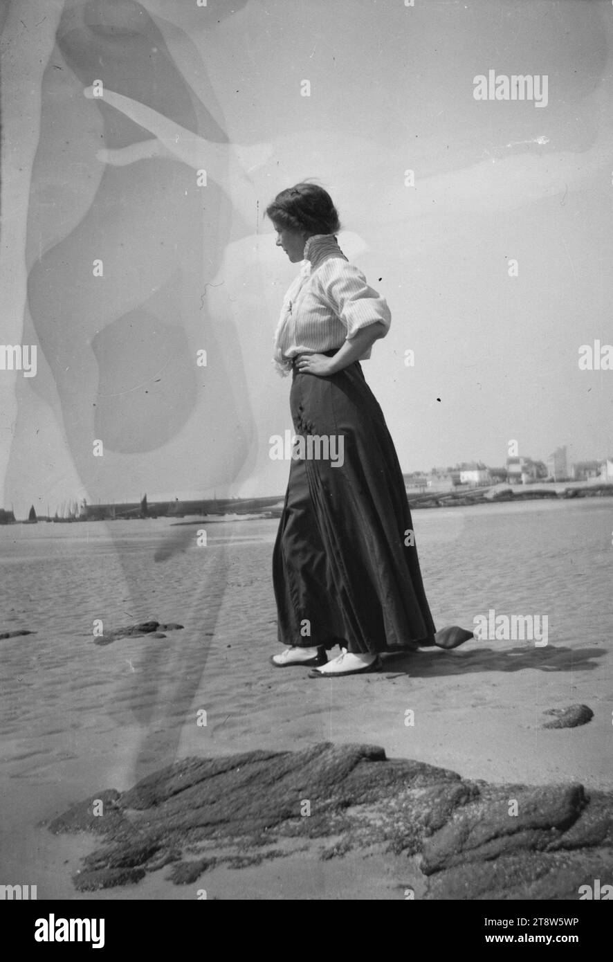 Brittany sandy beaches Black and White Stock Photos & Images - Alamy