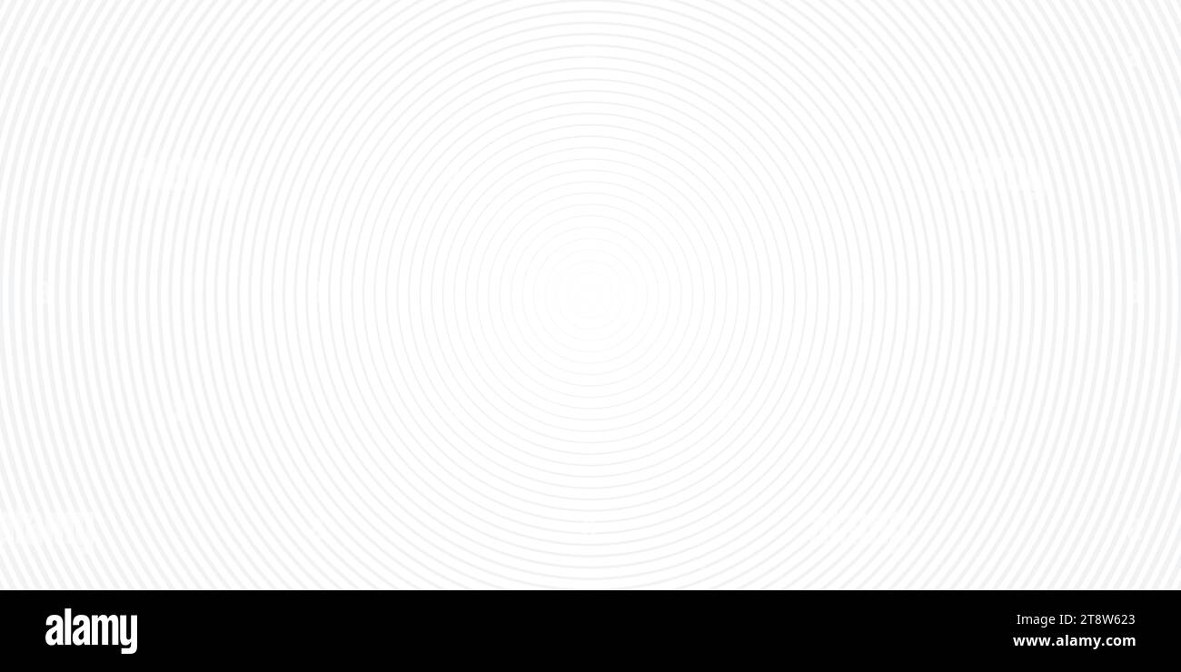 Concentric circles vector template. Dynamic centered rings pattern for ...