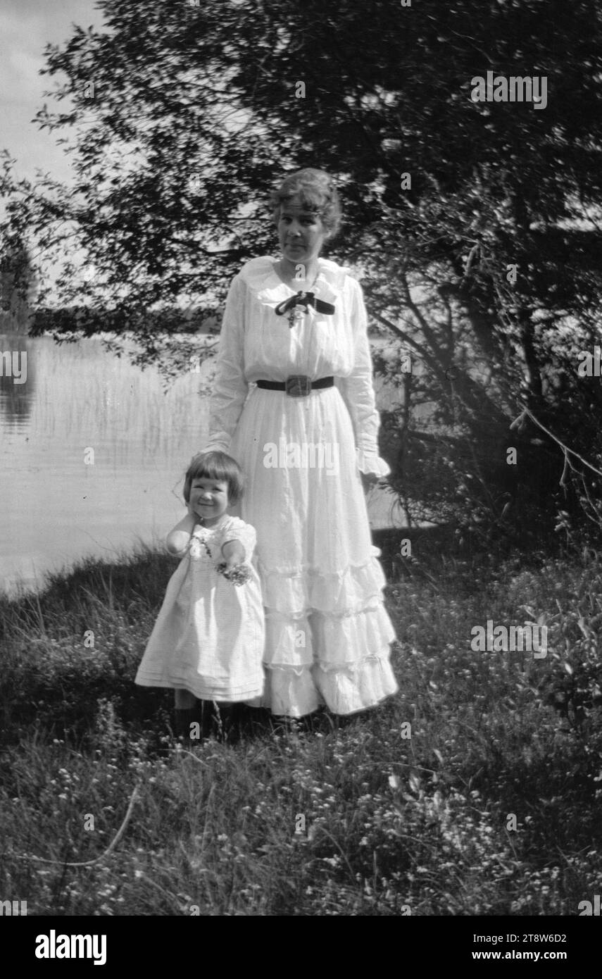 Hugo Simberg, 24.6.1873, Hamina, 12.7.1917, Ähtäri, Uhra and Anni ...