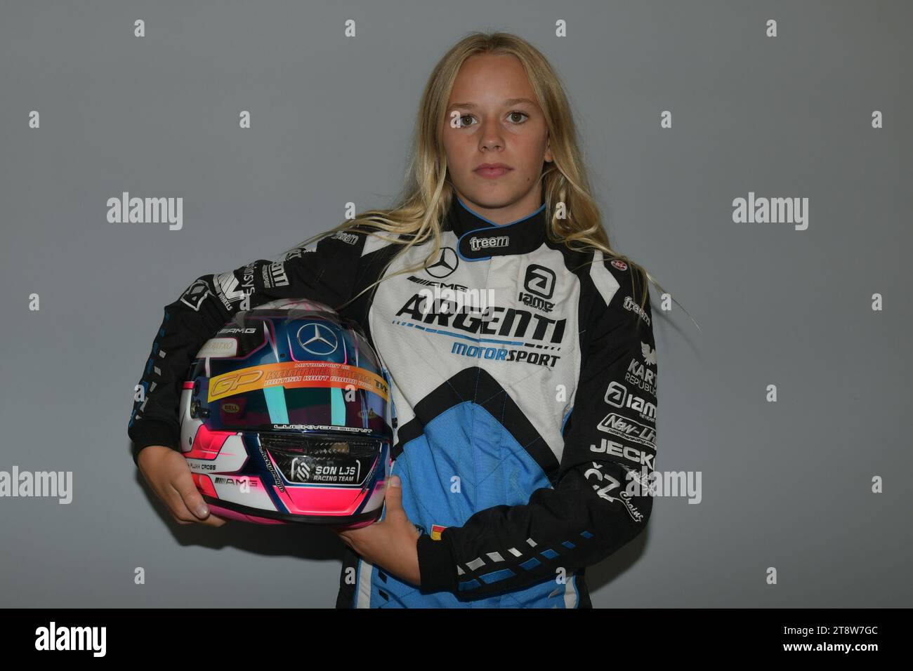 Luna Fluxa is a promising Spanish talent associated with the Mercedes ...