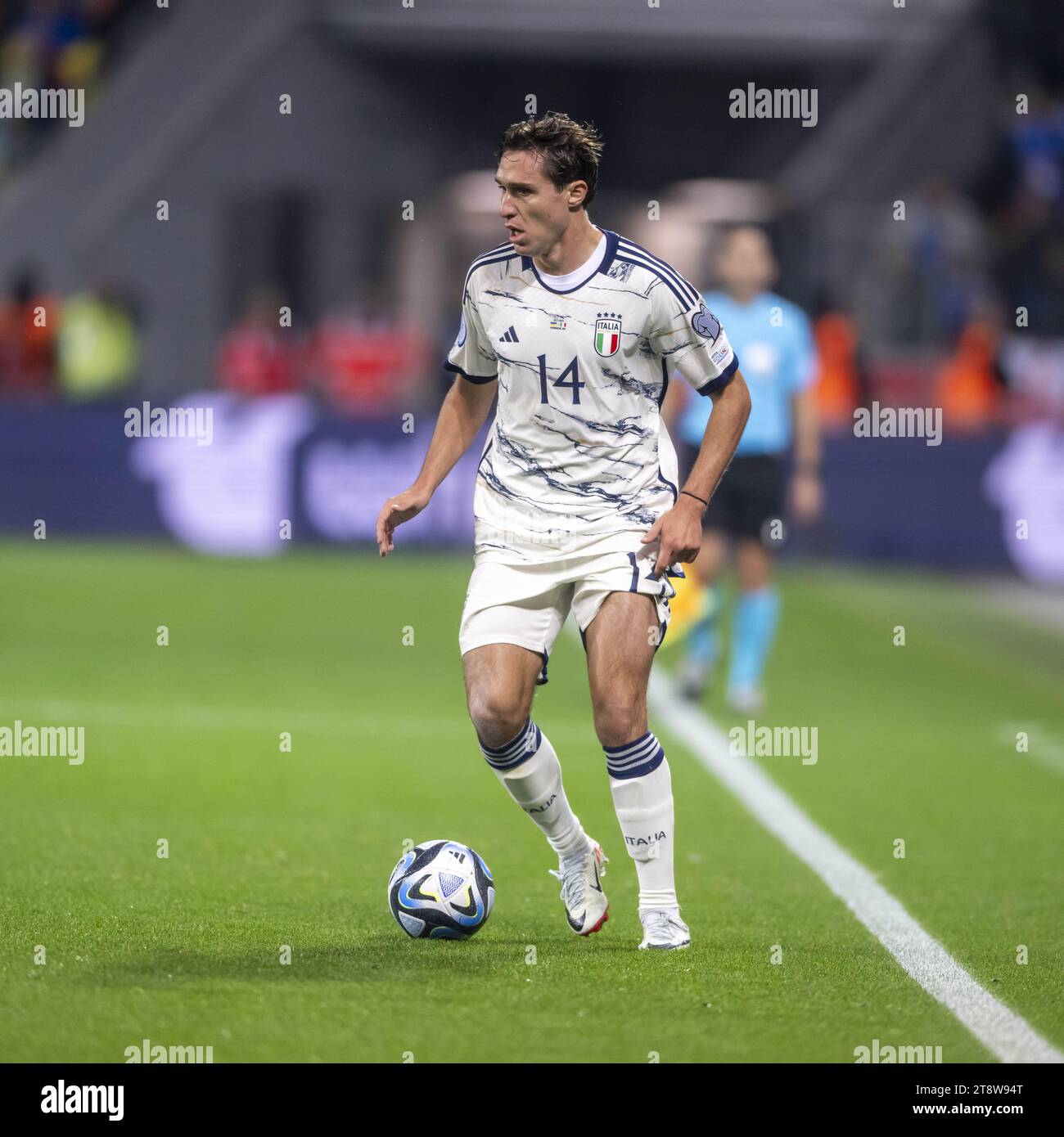 Federico Chiesa (Italy) during the UEFA "European Qualifier 2023-2024 ...