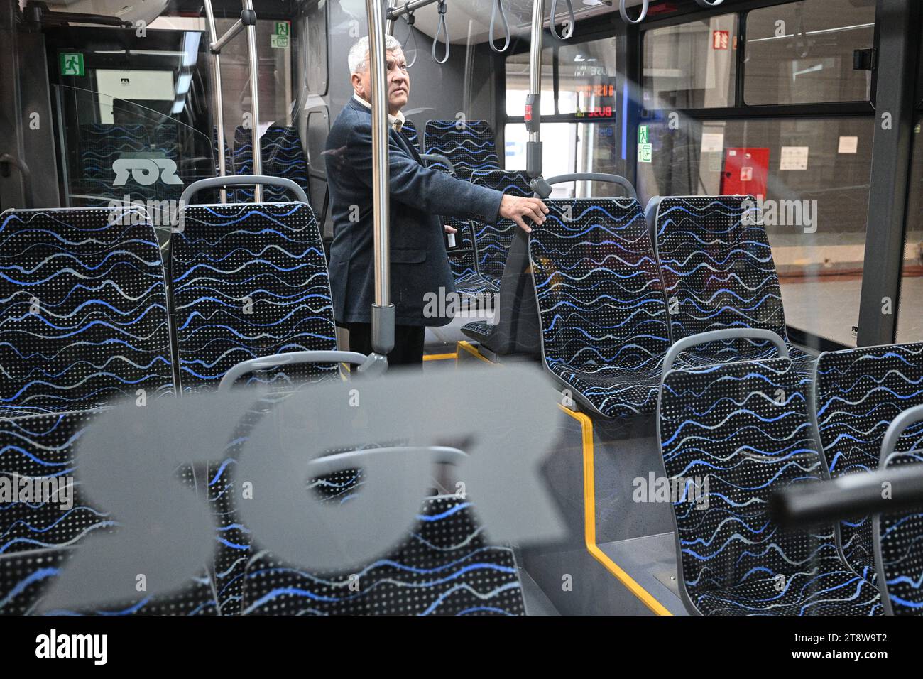 Prague, Czech Republic. 21st Nov, 2023. The manufacturer SOR Libchavy ...