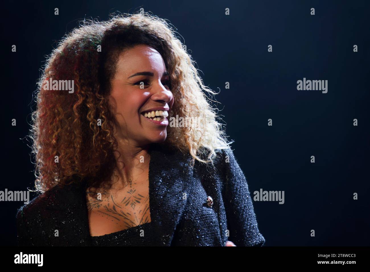 Paris, France. 20th Nov, 2023. Alicia Fall attends the charity show for ...