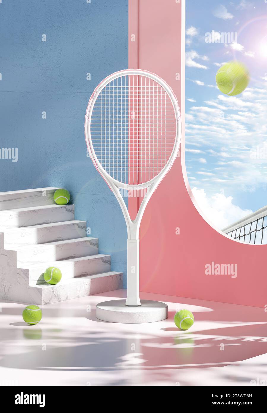 Sports wallpaper for product display, children's products, vitamin ...