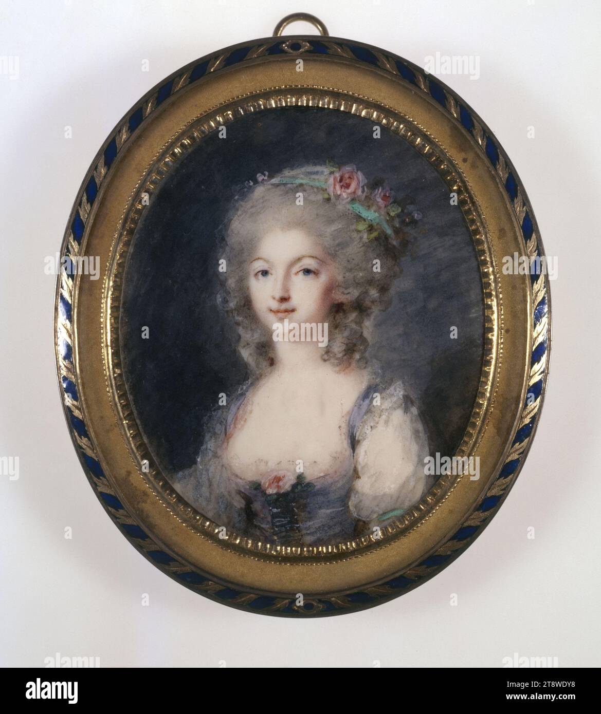 Portrait of Lucie Hall, Hall, Pierre-Adolphe, Painter, French school ...