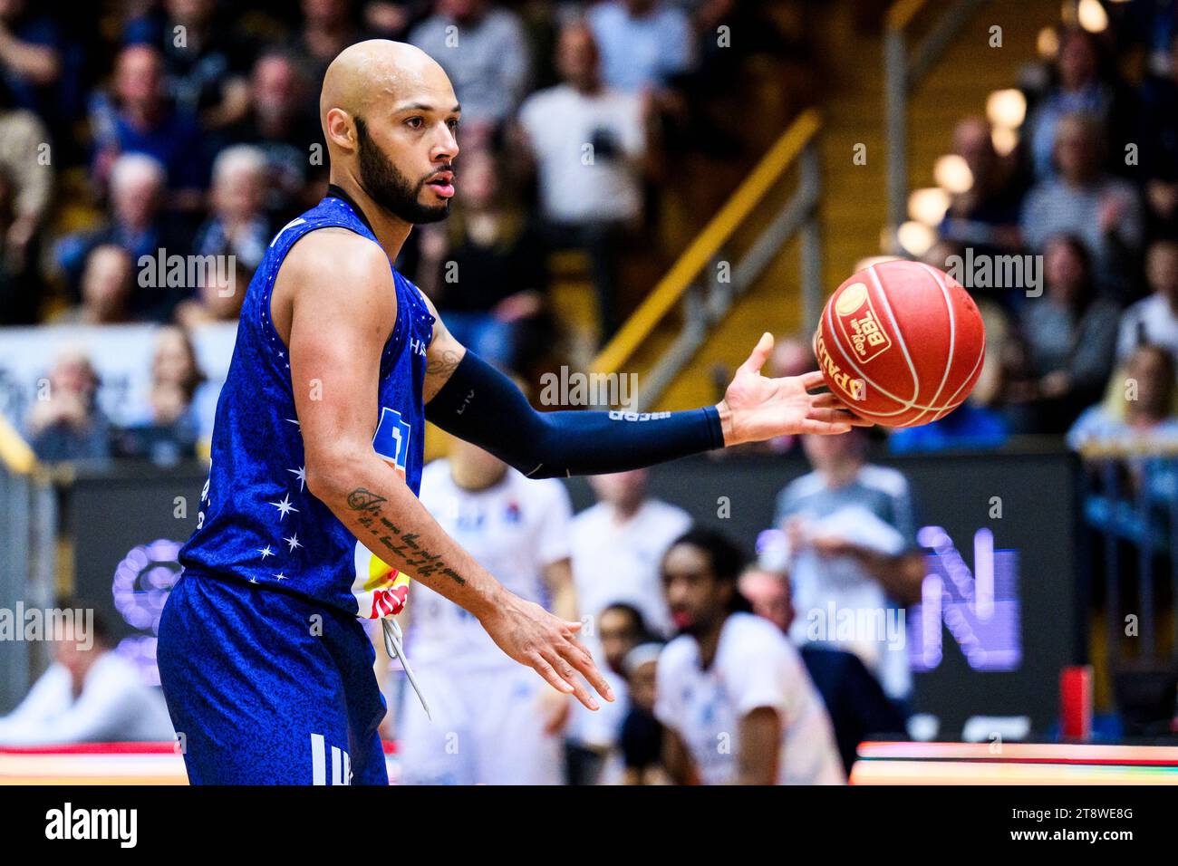 Ilshofen, Germany. 20th Nov, 2023. Basketball: Bundesliga, Hakro ...