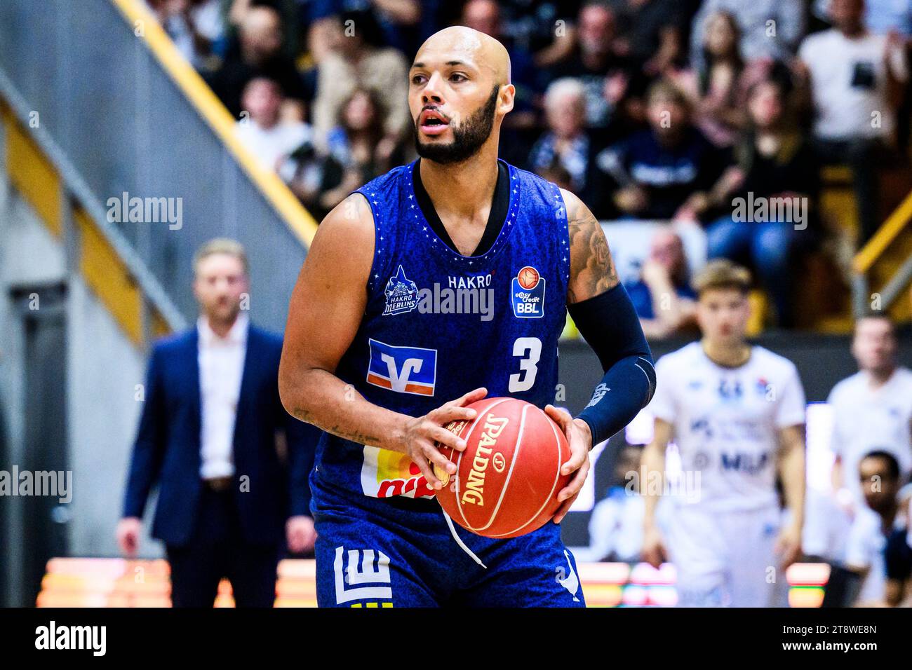 Ilshofen, Germany. 20th Nov, 2023. Basketball: Bundesliga, Hakro ...