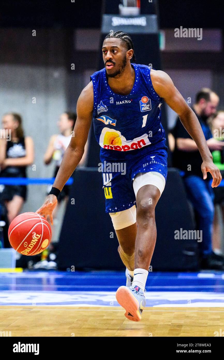 Ilshofen, Germany. 20th Nov, 2023. Basketball: Bundesliga, Hakro ...