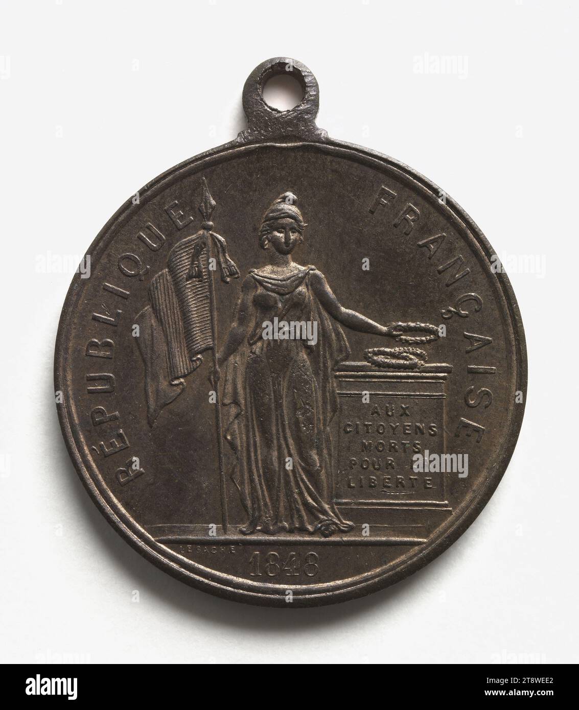 Commemoration of the end of the siege of Lille (October 8, 1792), 1848 ...