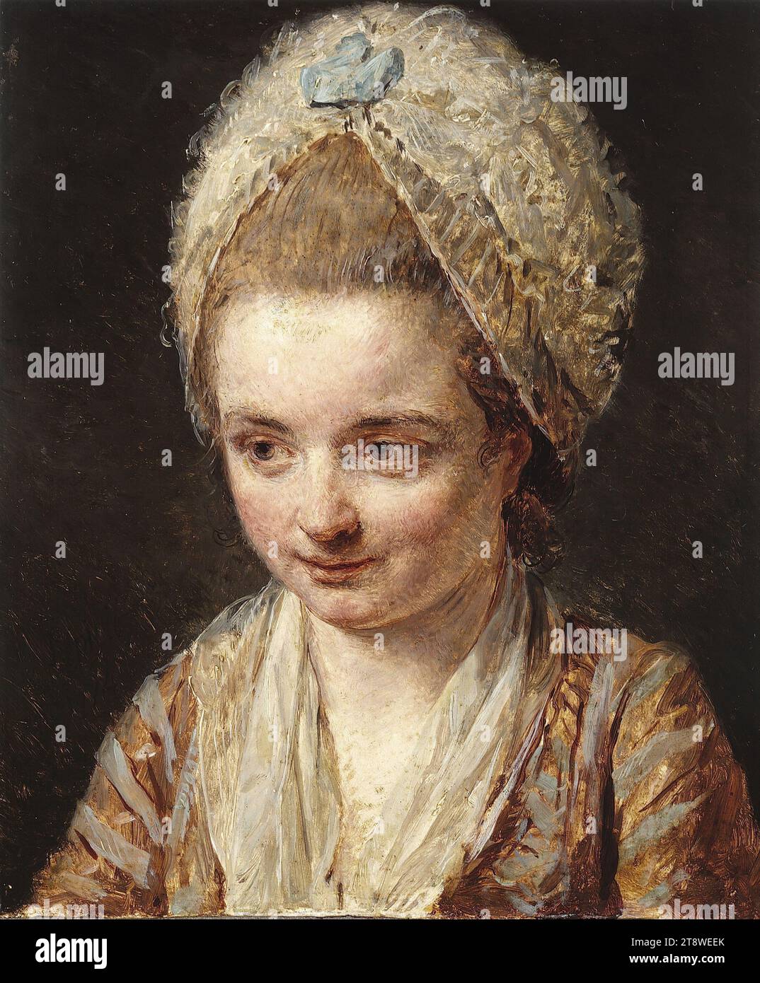 The White Headdress, Lépicié, Nicolas-Bernard, Painter, In 1774, 18th ...