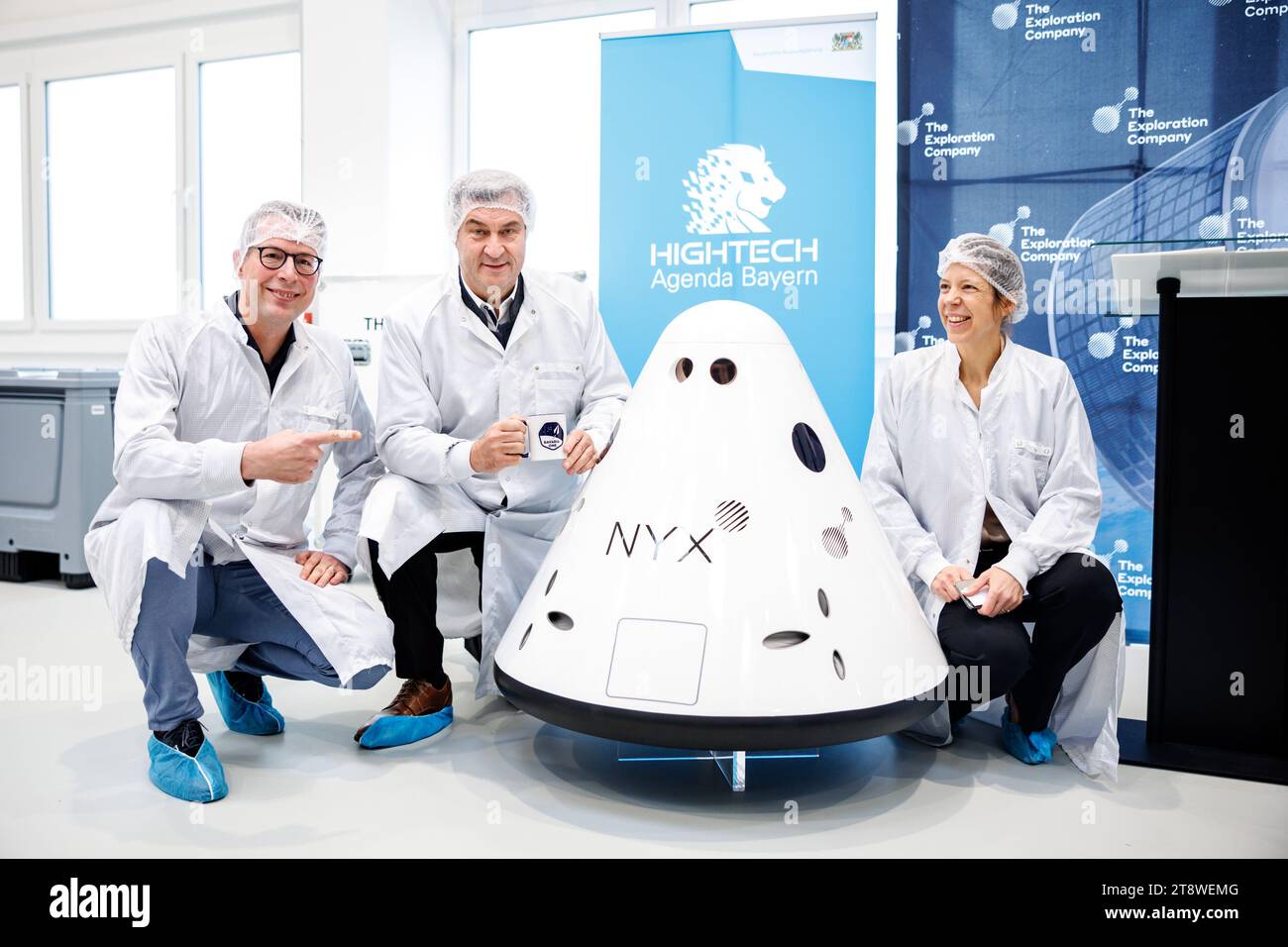 20 November 2023, Bavaria, Planegg: Markus Blume (CSU), Minister of ...