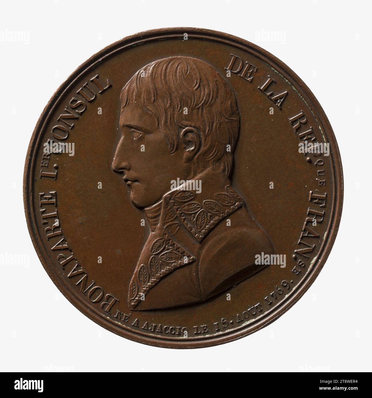 Bonaparte, first consul, 1800-1801, Liénard, Engraver in medals, Array ...