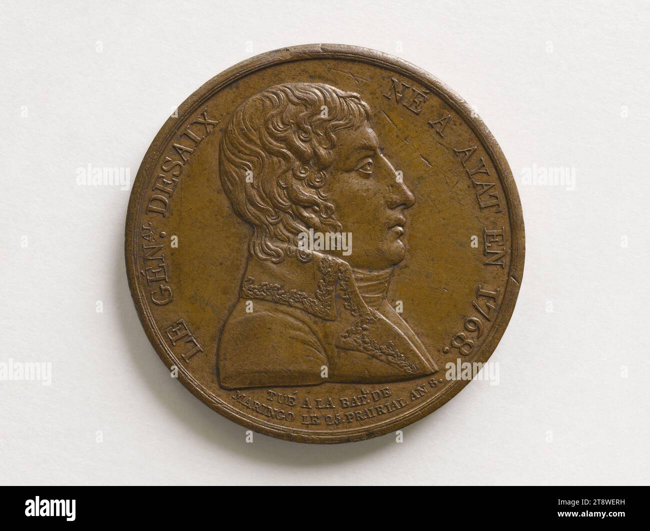 Louis Charles Antoine Desaix (1768-1800), French general, 1800, Liénard ...