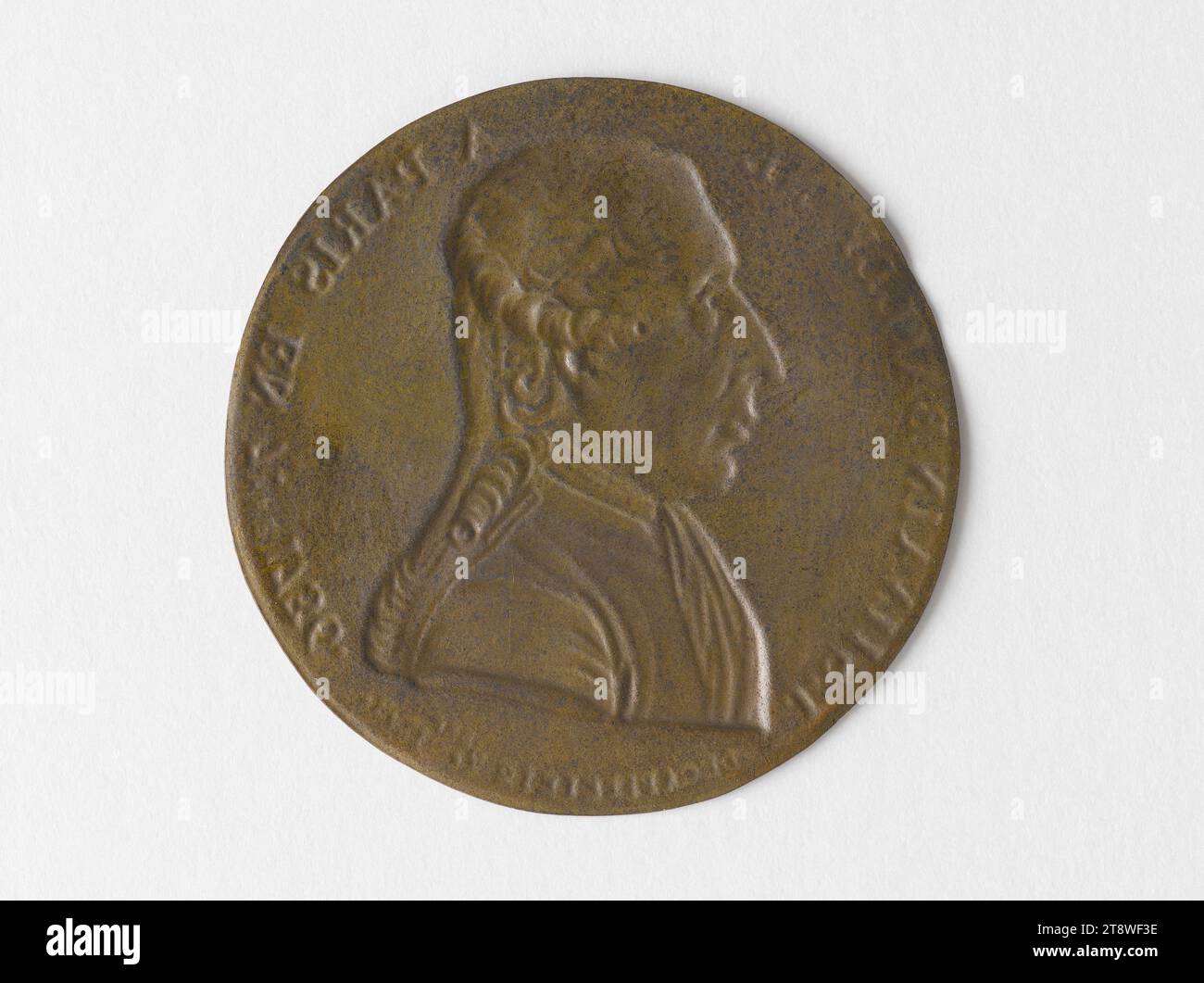 Jean-Sylvain Bailly (1736-1793), mayor of Paris (1789-1791), 1801, Liénard, P. G., Medal ...