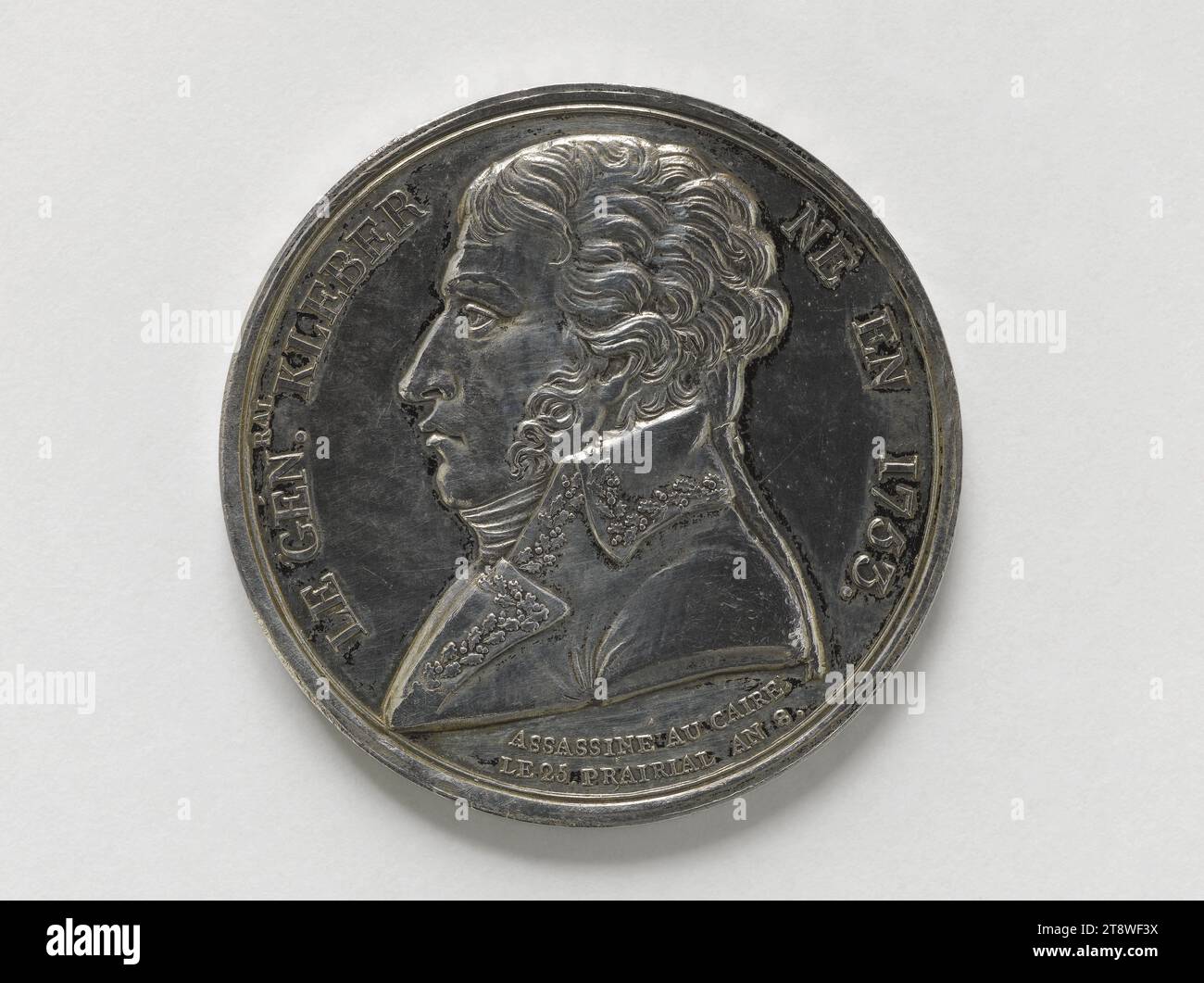 Jean-Baptiste Kléber (1753-1800), French general, 1801, Liénard, P. G ...