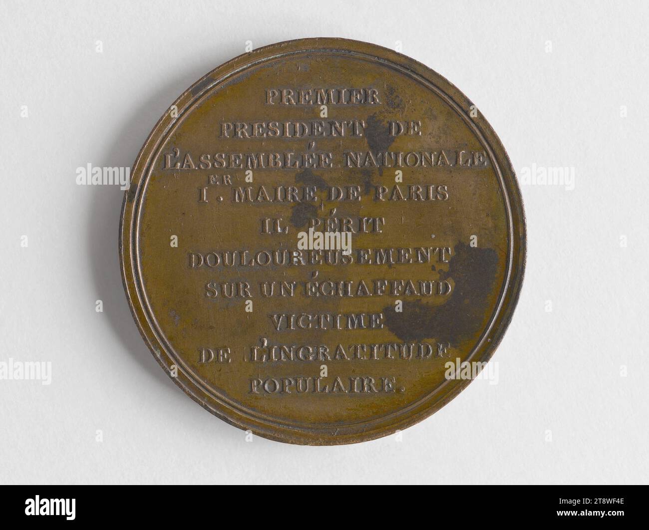 Jean-Sylvain Bailly (1736-1793), mayor of Paris (1789-1791), Liénard, P ...