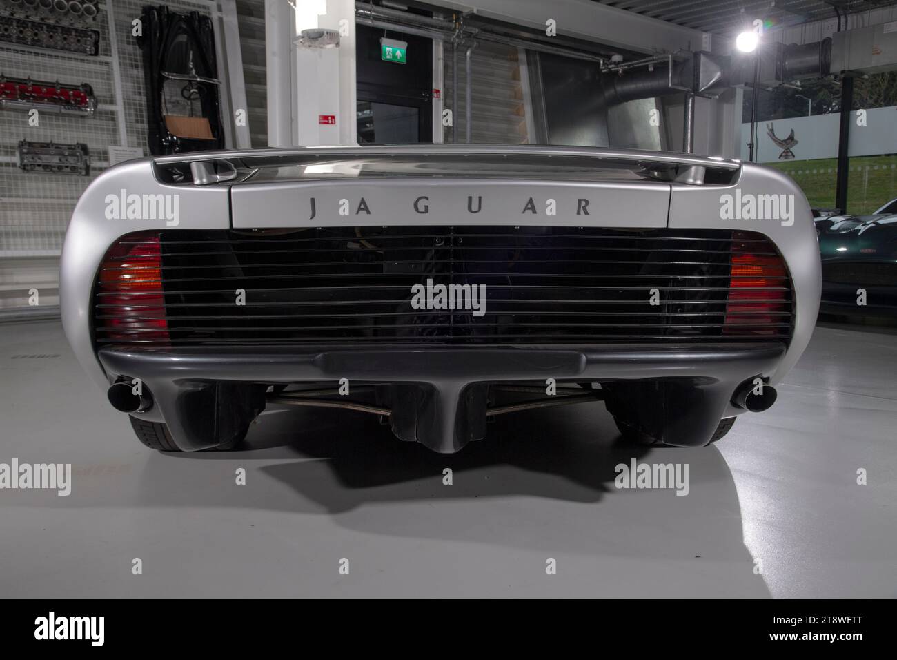 Prototype concept car Jaguar XJ220 British 1990s supercar in Gaydon ...