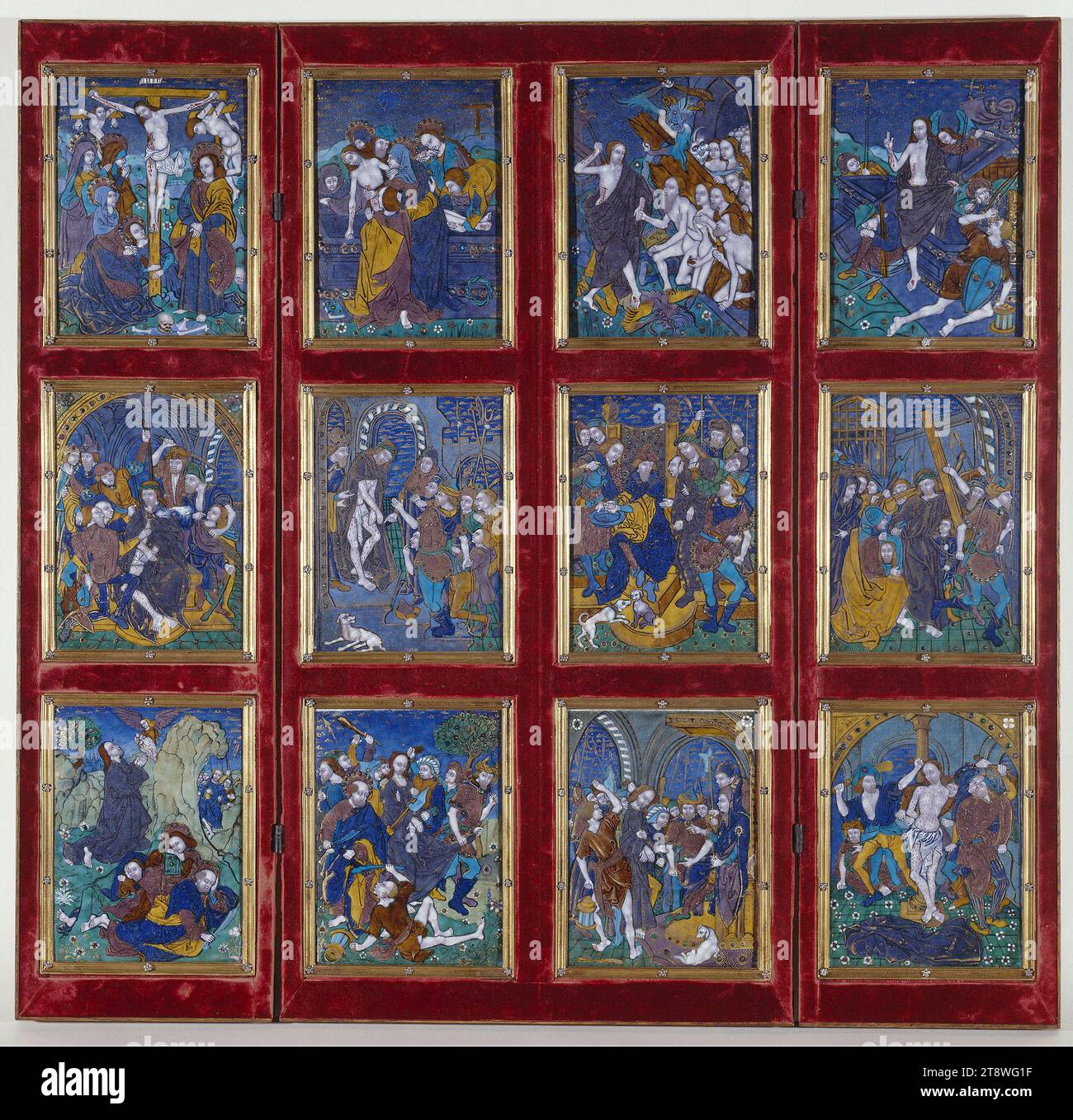 Scenes from the Passion of Christ after Martin Schongauer, Master with large foreheads (workshop ...