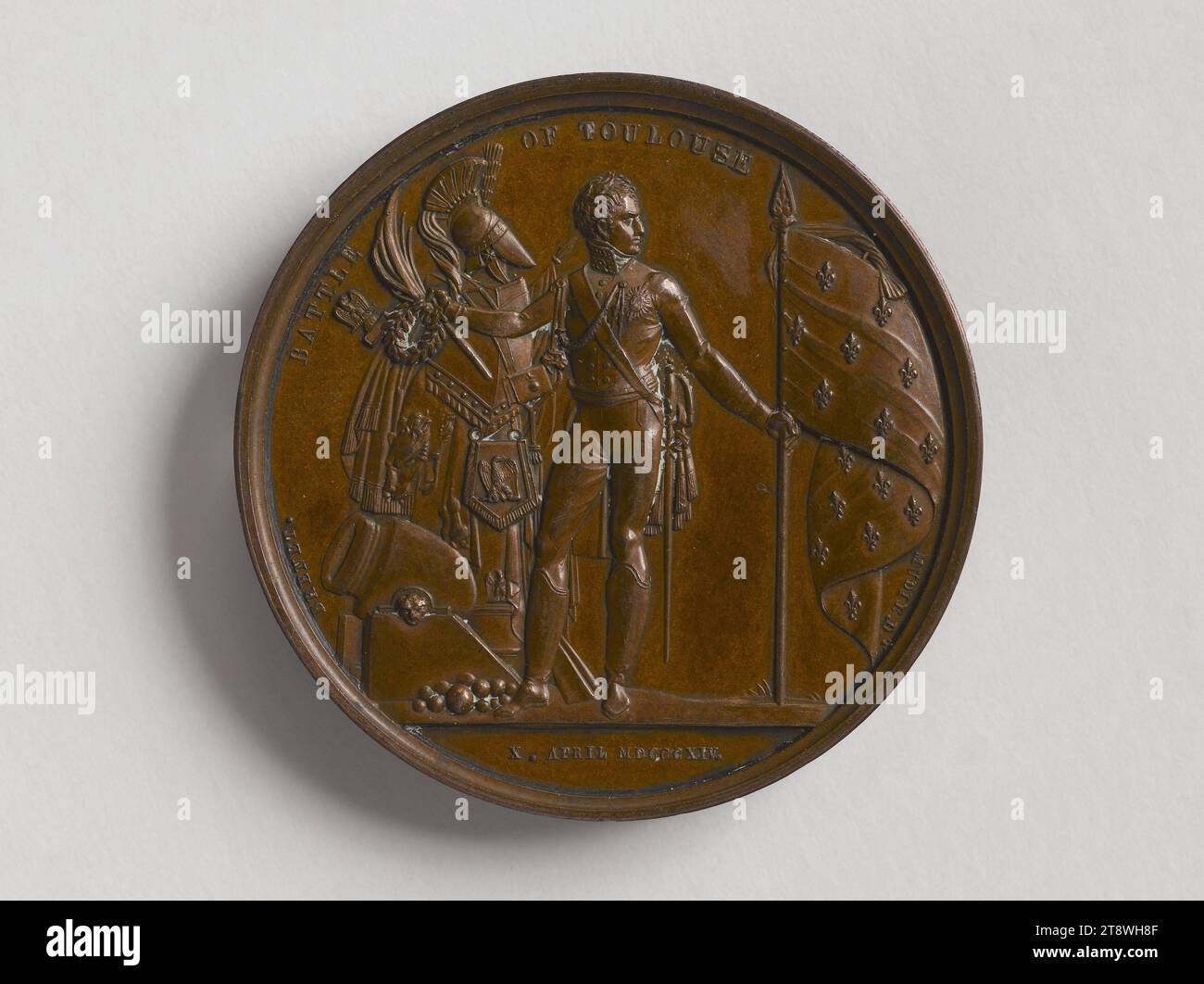 Battle of Toulouse, April 10, 1814, Mudie, James, Engraver, Brenet ...