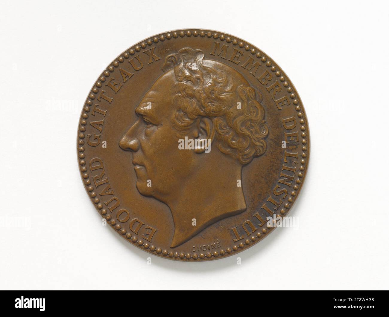 Jacques-Edouard Gatteaux (1788-1881), French sculptor and engraver of ...
