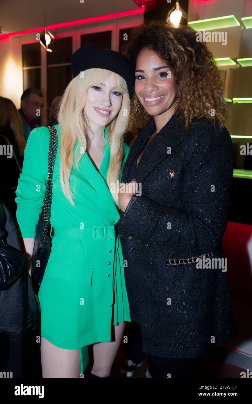 Paris, France. 20th Nov, 2023. Sonia Gleis and Alicia Fall attend the ...