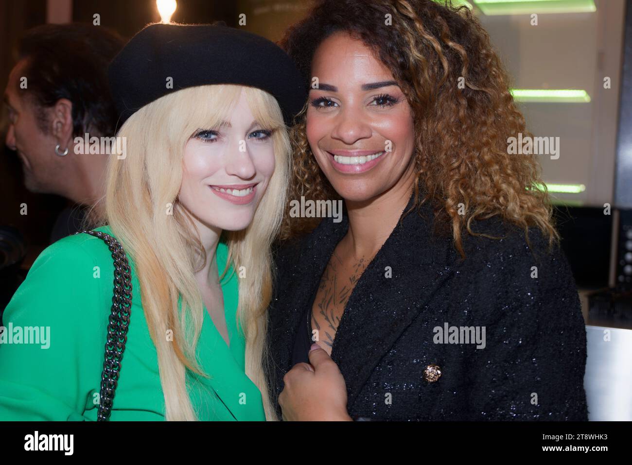 Paris, France. 20th Nov, 2023. Sonia Gleis and Alicia Fall attend the ...