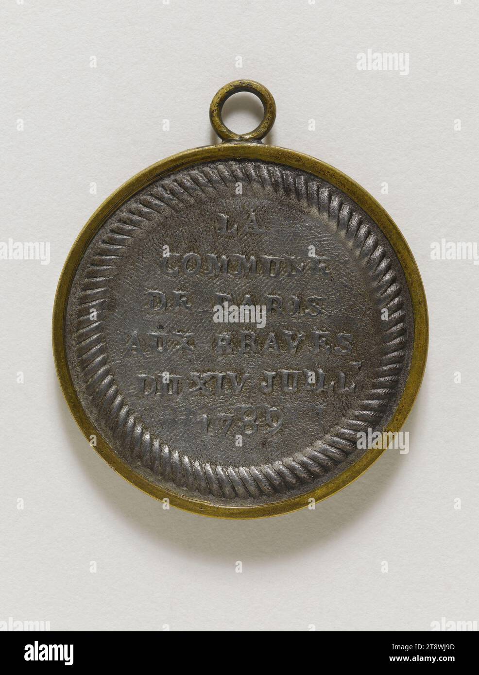 La commune de paris aux braves du 14 juillet 1789 hi-res stock ...