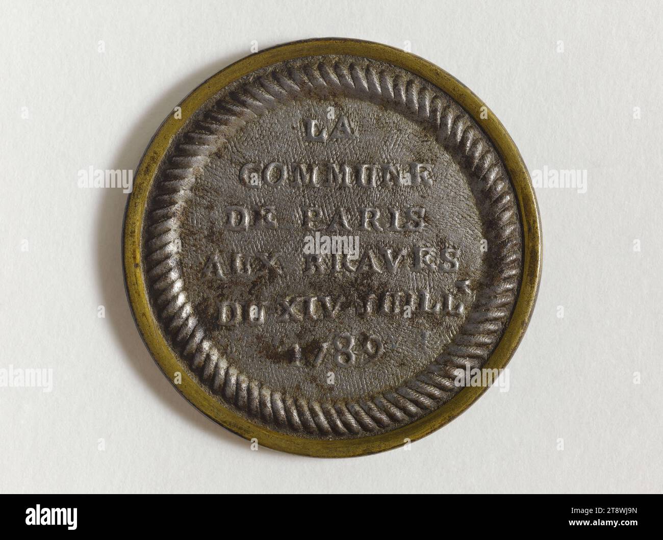 La commune de paris aux braves du 14 juillet 1789 hi-res stock ...