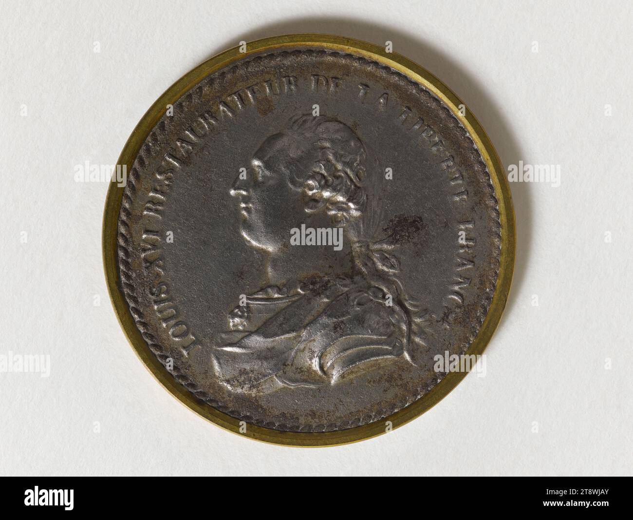 Medal of the soldiers of the regiment of Châteauvieux, 1792, Palloy ...