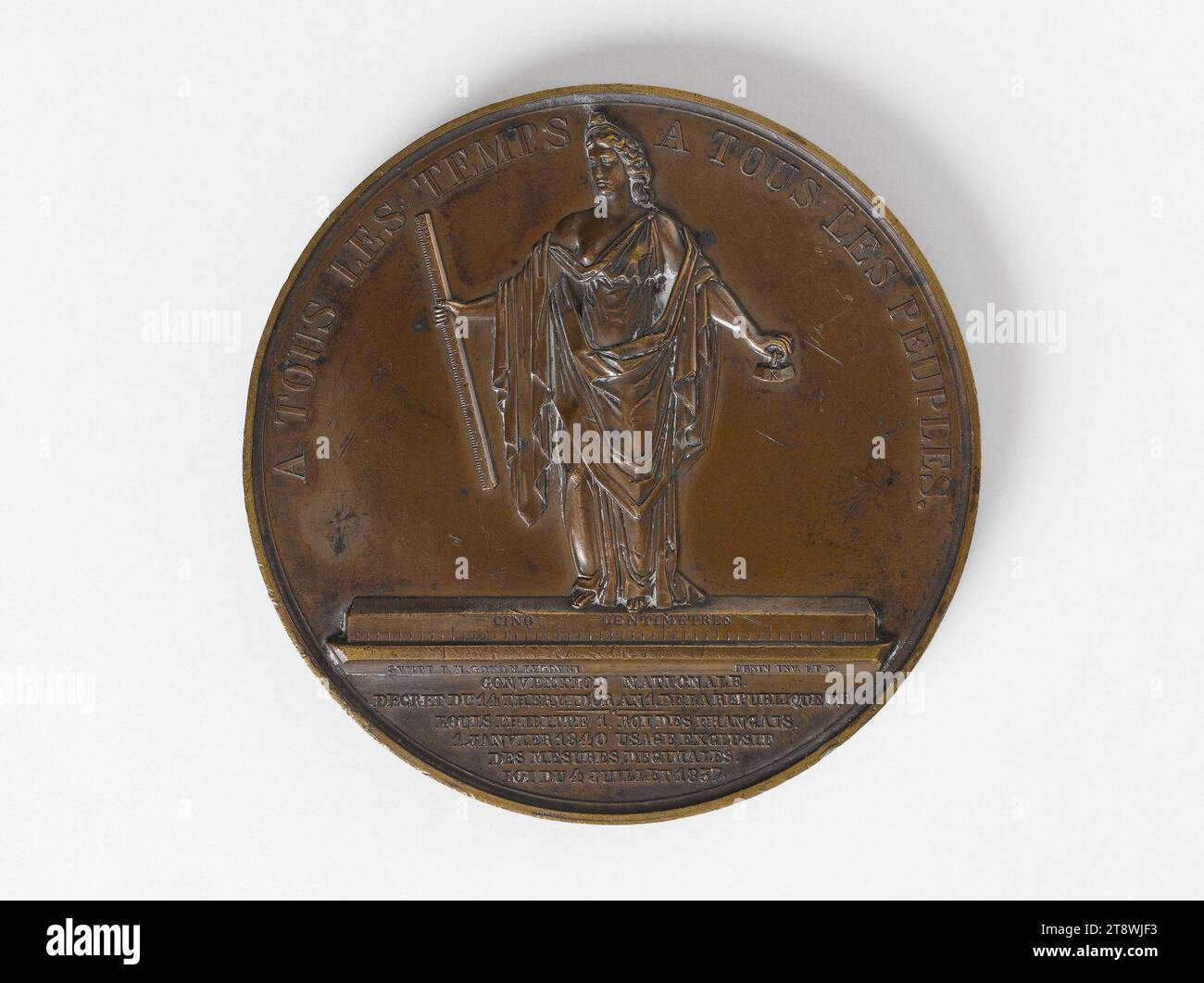Commemoration of the law of July 4, 1837 on the use of decimal measures ...