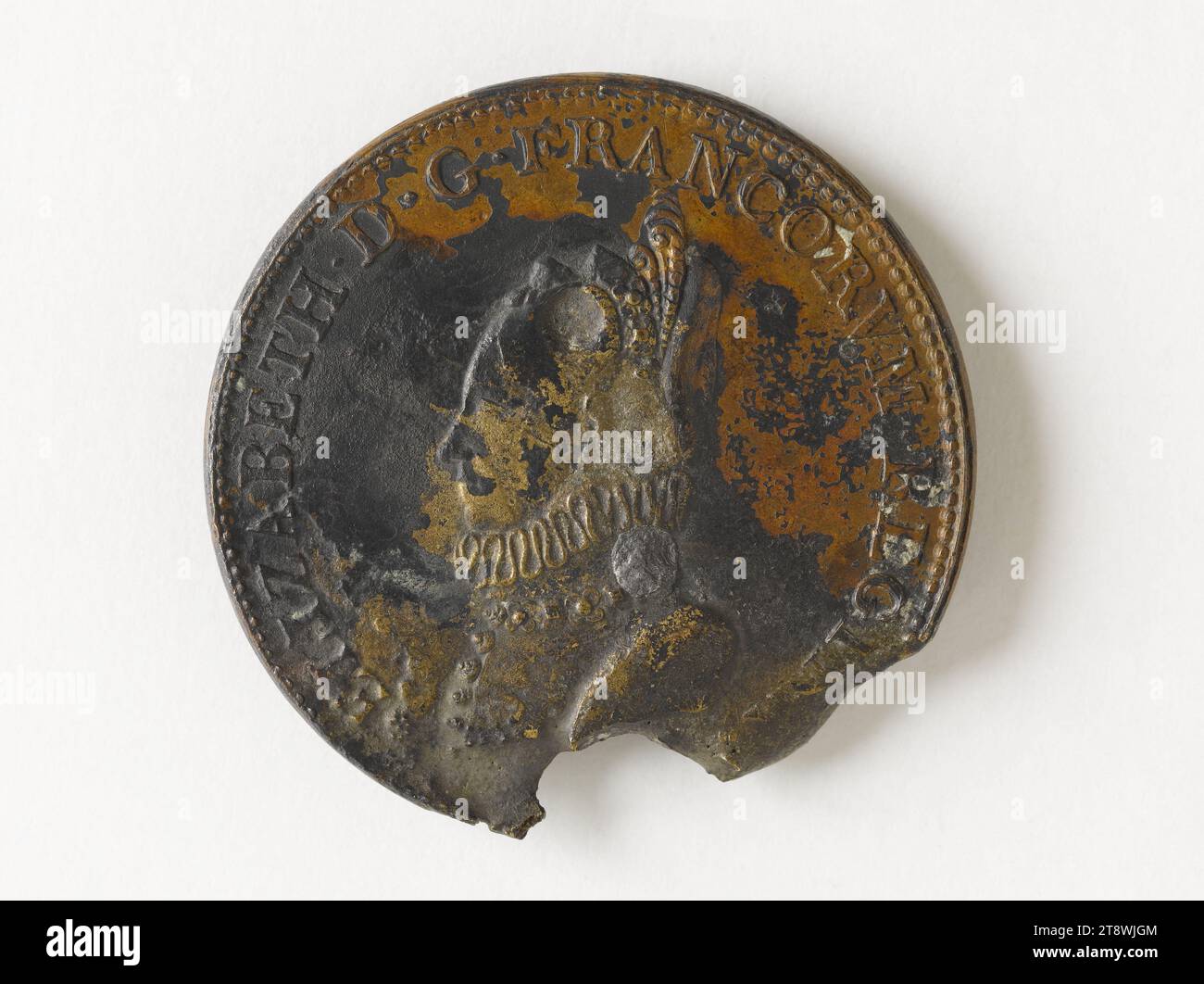 Charles IX, king of France (1550-1574). and Elisabeth of Austria, queen ...