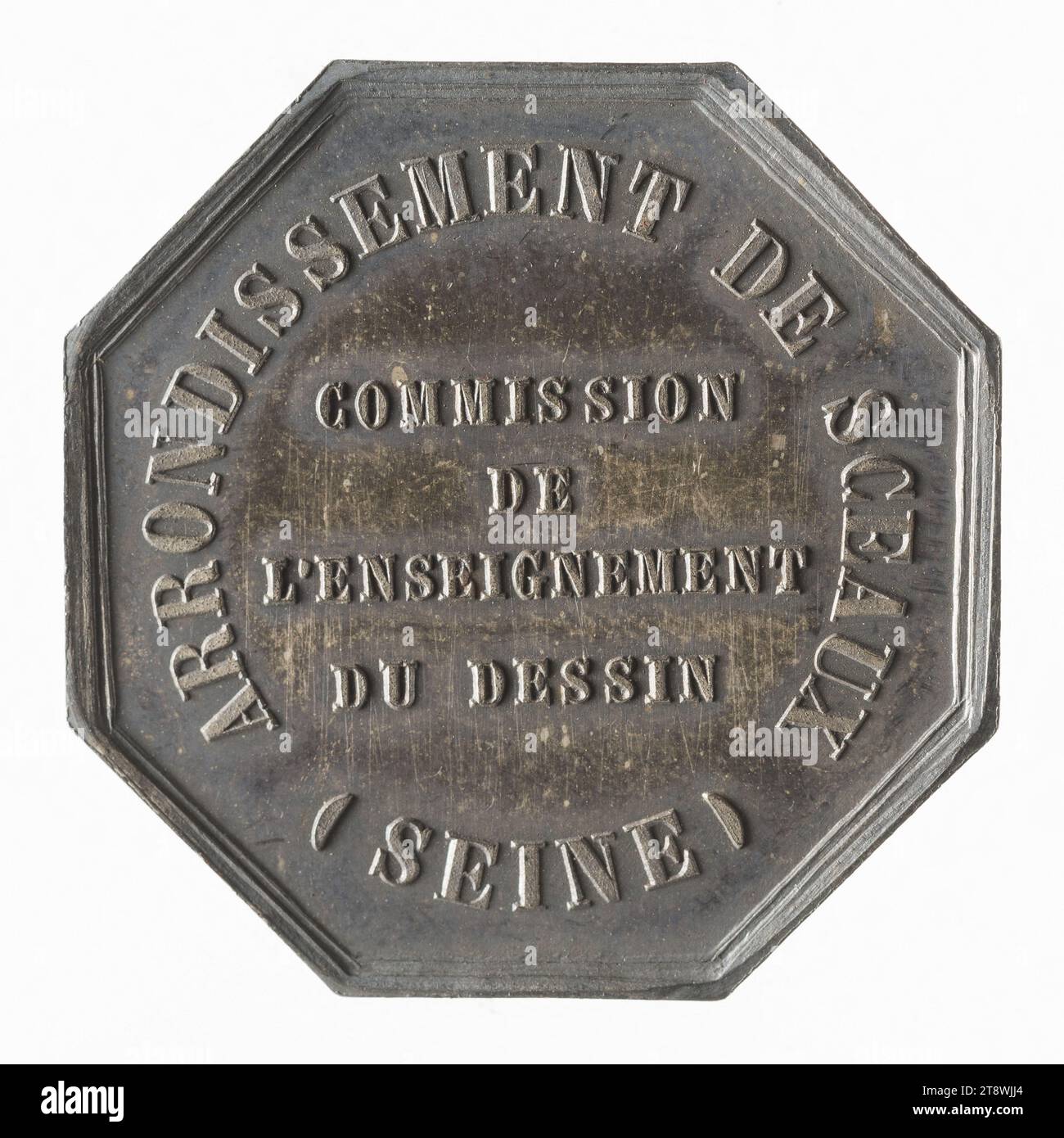 Commission de l'enseignement du dessin de Sceaux, 19th century, Pingret ...