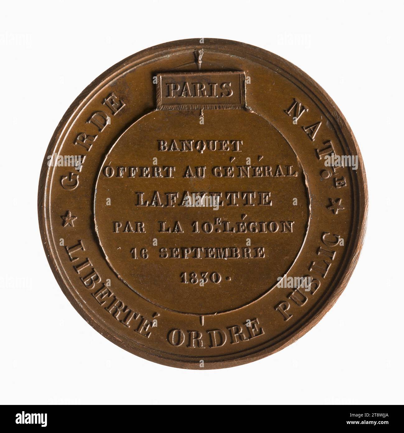 Banquet offered to the general Lafayette by the 10th Legion, September ...