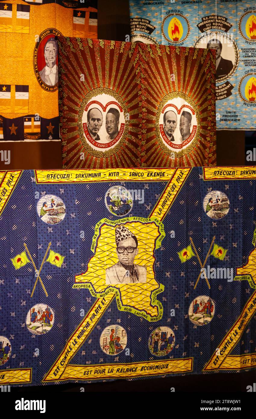 FANCY:COMMEMORATIVE CLOTHS IN AFRICA EXHIBITION AT THE QUAI BRANLY ...