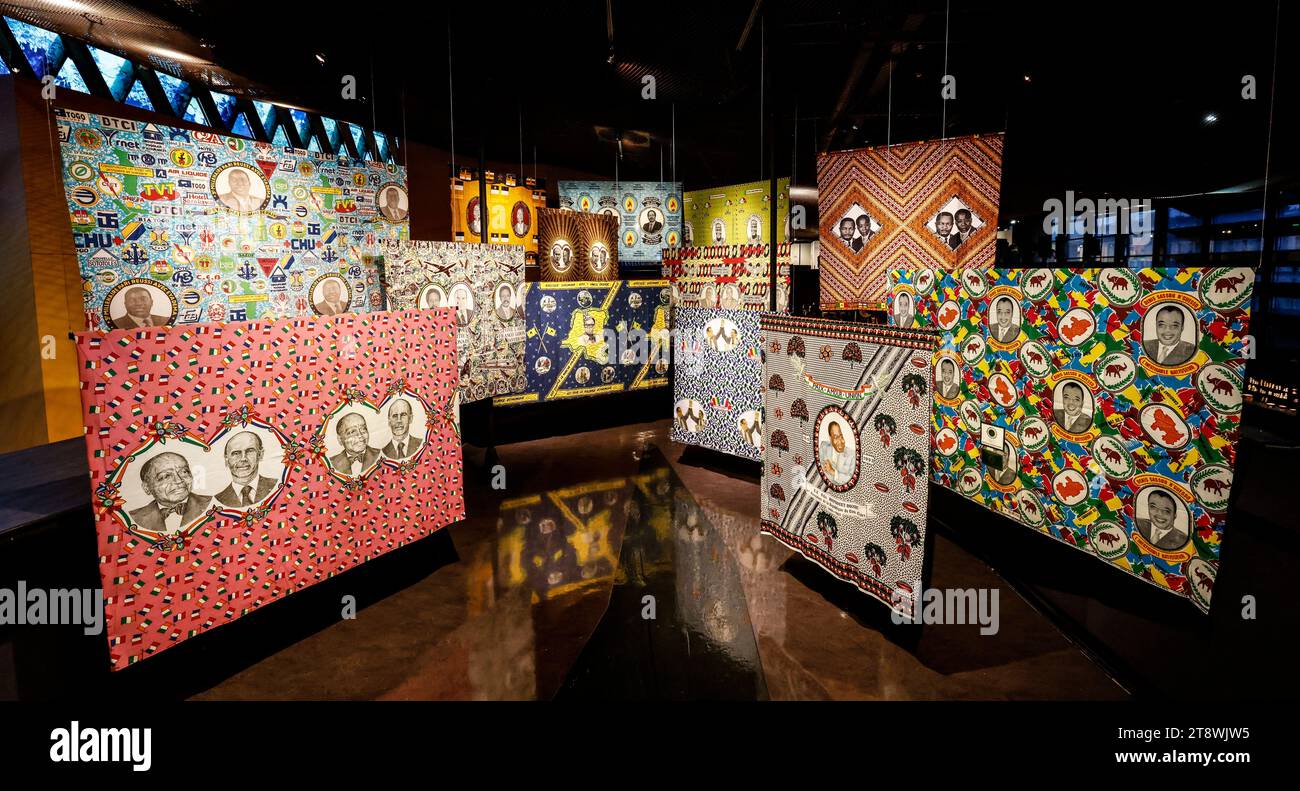FANCY:COMMEMORATIVE CLOTHS IN AFRICA EXHIBITION AT THE QUAI BRANLY ...