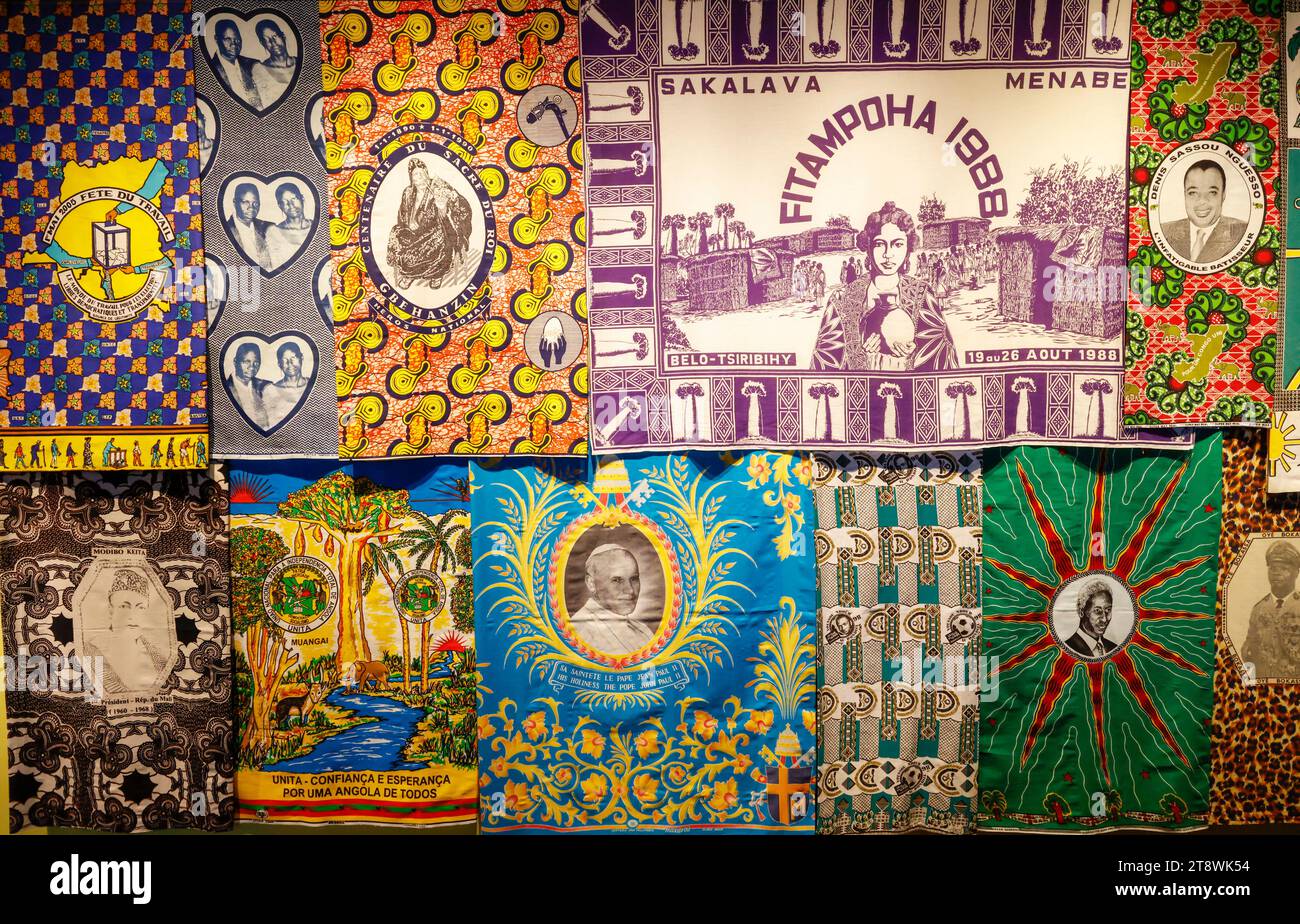 FANCY:COMMEMORATIVE CLOTHS IN AFRICA EXHIBITION AT THE QUAI BRANLY ...