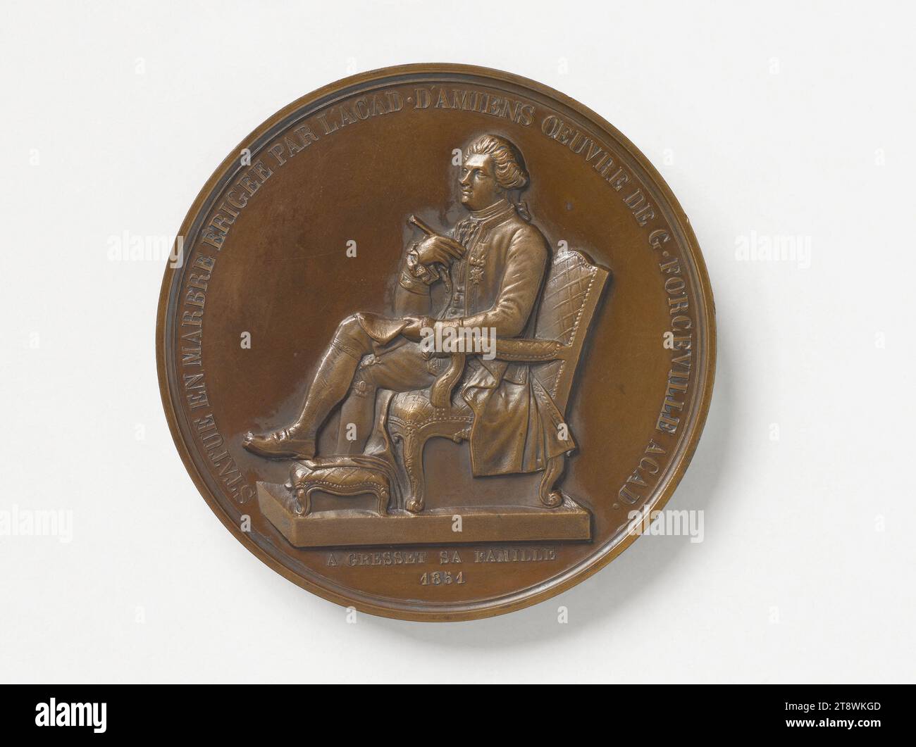 Jean-Baptiste Gresset (1709-1777), of the French Academy (1748), 1851 ...