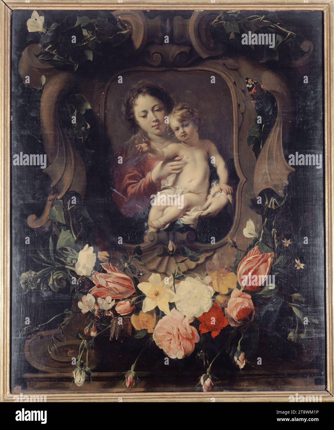 Virgin and Child in a Crown of Flowers, Seghers, Daniel (known as the ...