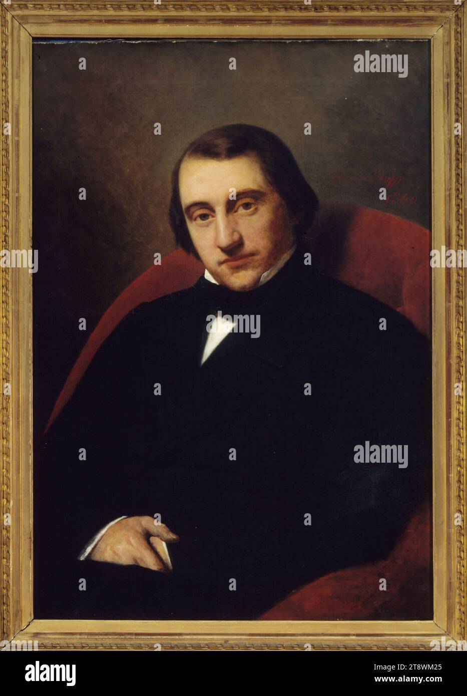 Portrait of Ernest Renan, Scheffer, Henry, Painter, In 1860, 3rd ...