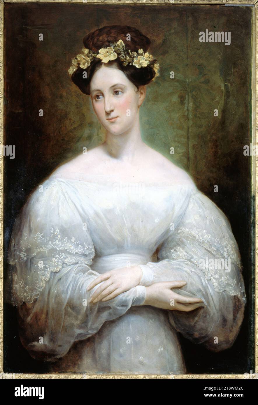 Presumed Portrait of Princess Marie of Orleans, Scheffer, Ary, Painter ...