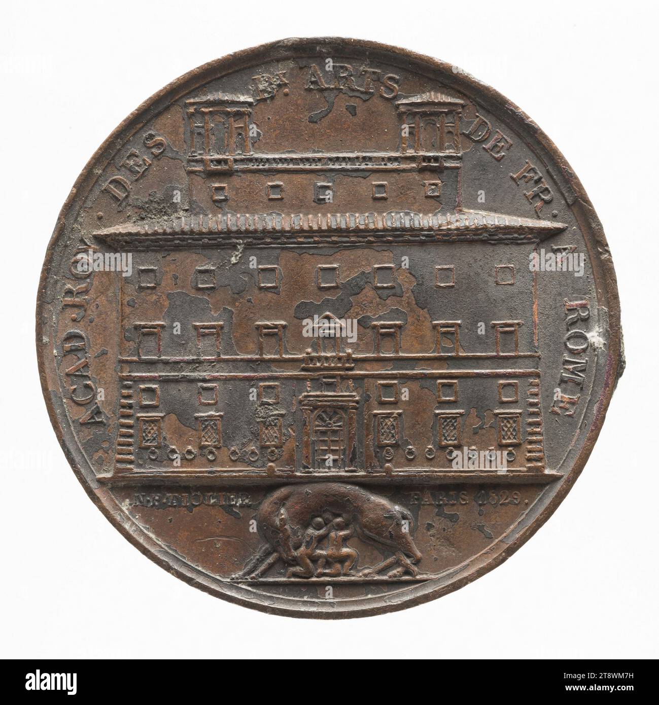 Royal Academy of Arts of France in Rome, 1829, Tiolier, Nicolas-Pierre ...