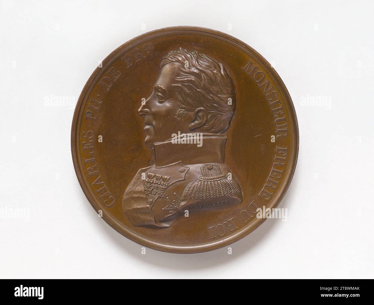 Tribute of the Parisian National Guard to the Count d'Artois, its ...