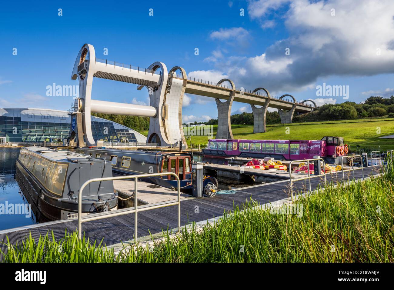The Falkirk Wheel, Stirling, Scotland Stock Photo - Alamy