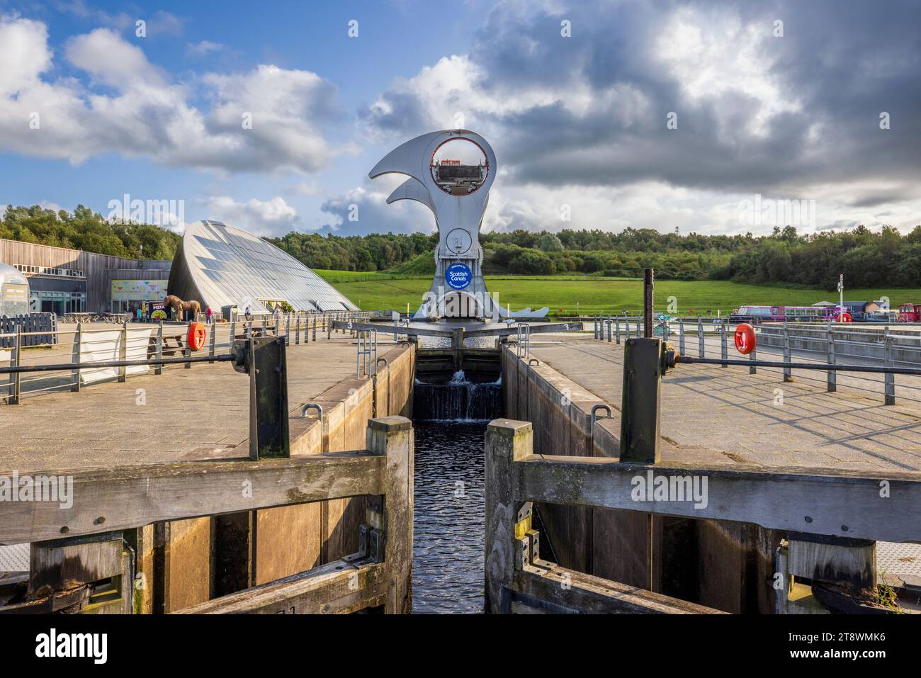 The Falkirk Wheel, Stirling, Scotland Stock Photo - Alamy