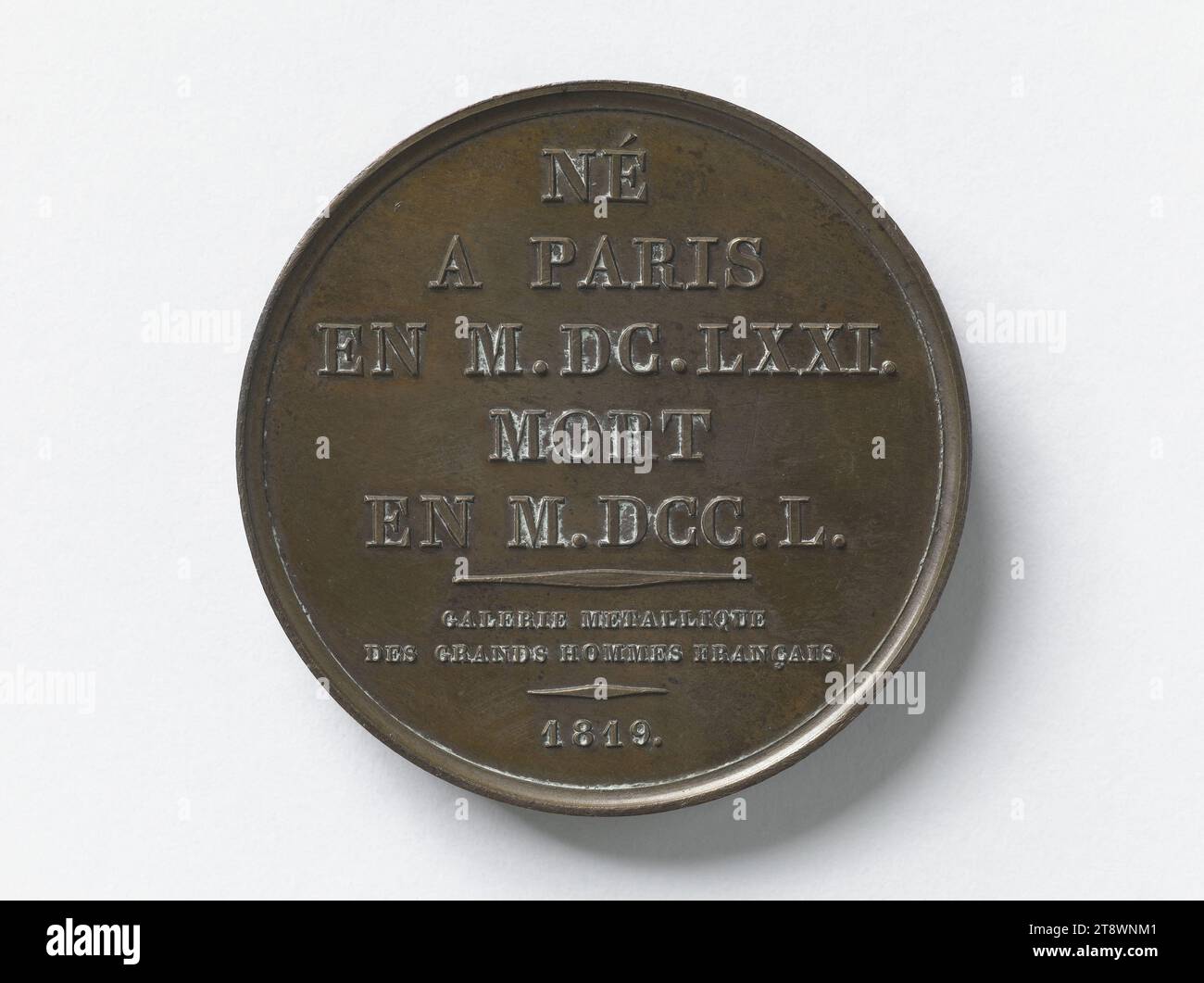 Jean-Baptiste Rousseau (1671-1741), poet and playwright,1819, Vivier ...