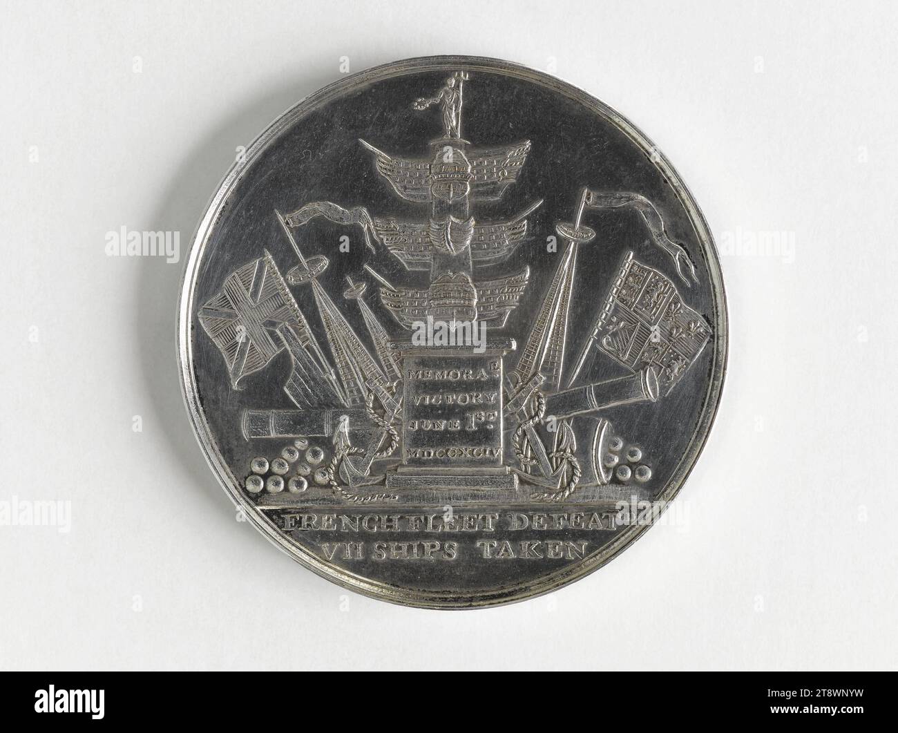 Richard, Earl Howe (1726-1799), Admiral of the British Fleet, 1799 ...