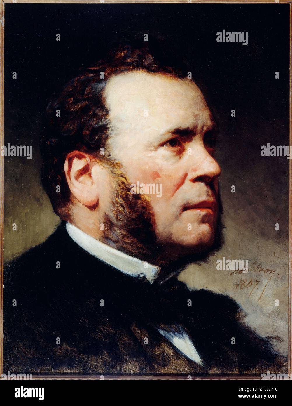 Portrait of Ferdinand Barrot (1806-1883), politician, Yvon, Frédéric ...