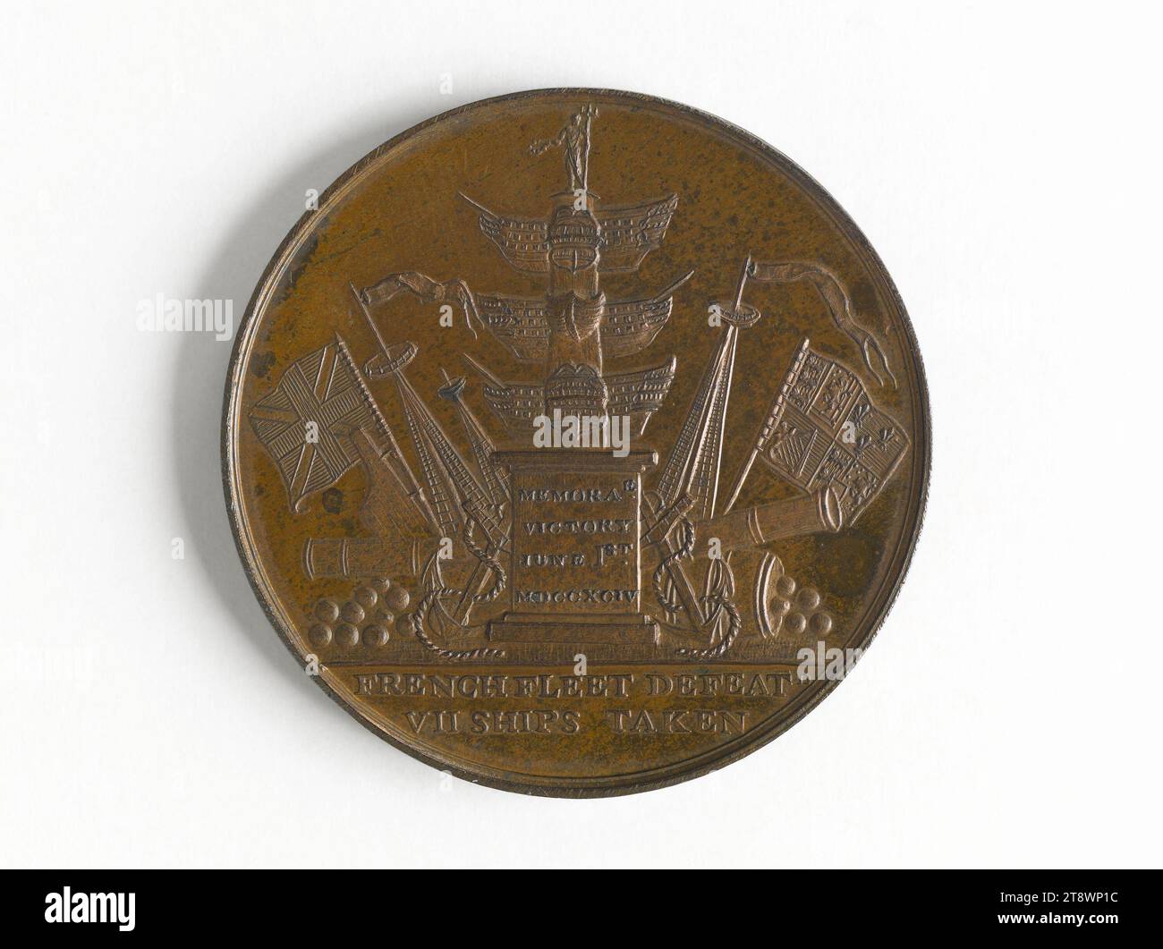 Richard, Earl Howe (1726-1799), Admiral of the British Fleet, 1799 ...